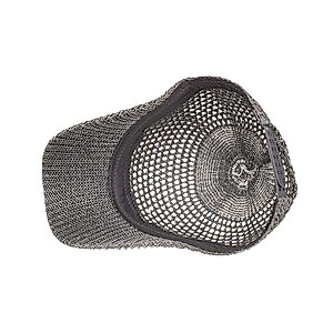 Women Men Studded Rhinestone Crystals Adjustable Ponytail Mesh Baseball Cap Shiny Bling Casual Sports Cap Breathable Sun Hat