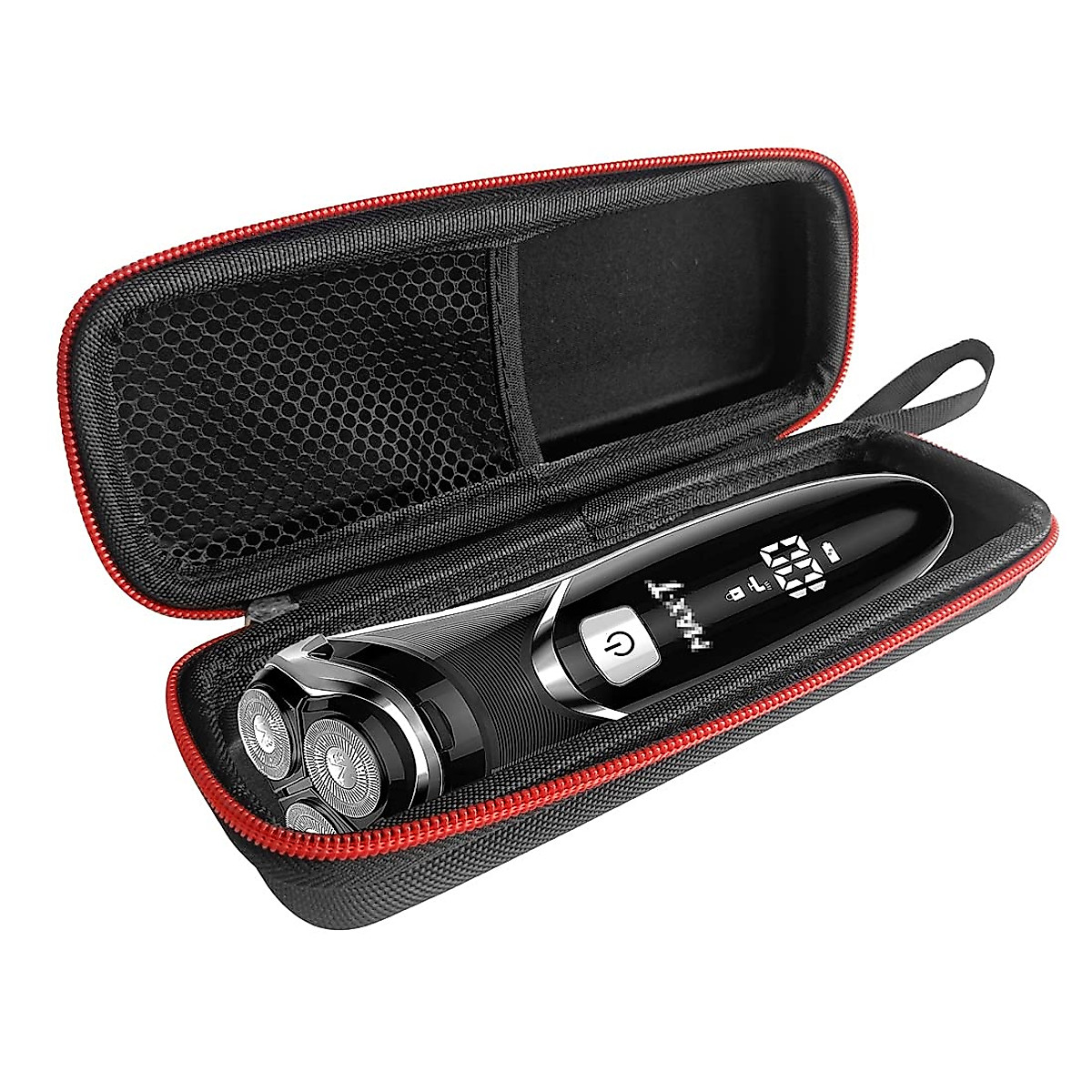 FitSand Hard Case Compatible for MAX-T Men's Electric Shaver Corded and Cordless Rechargeable 3D Rotary Shaver Razor