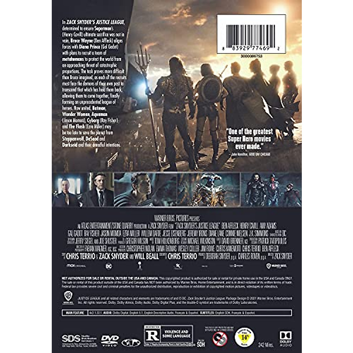 Zack Snyder’s Justice League (DVD)
