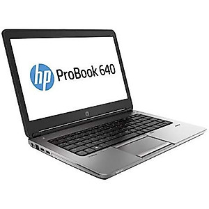 HP ProBook 640 G1 14" Laptop, Intel Core i5, 16GB RAM, 512GB SSD, Win10 Pro (Renewed)