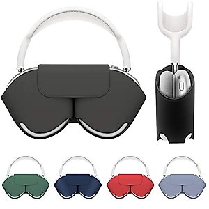 Airpods Max case, Automatic Sleep Function Protective Headphones Case for Dust and Scratch, Automatic Sleep Function Protective Headphones Case for Dust and Scratch (Black)