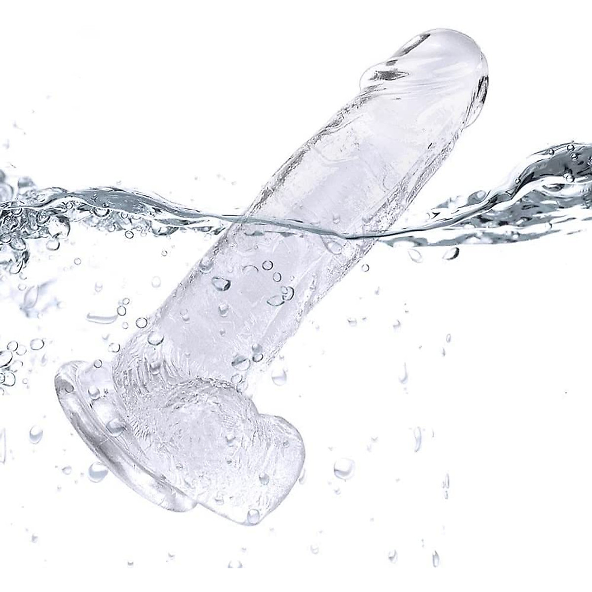 Dildos for Women 8 Inch Realistic Dildo,Lifelike Huge Silicone Dildos with Strong Suction Cup for Hands-Free G-spot Stimulator Play