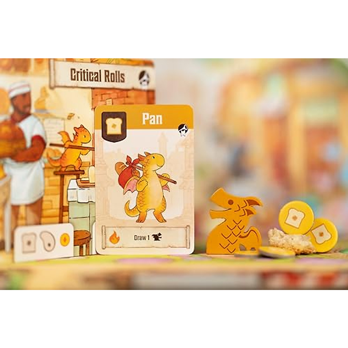 Flamecraft Board Game - Ignite The Ultimate Fantasy Adventure ! Strategy Game, Fun Family Game for Kids and Adults, Ages 10+, 1-5 Players, 60 Minute Playtime, Made by Lucky Duck Games