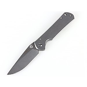 Land Knives Pocket Folding Knife EDC Knife 8Cr14MOV Blade Stone Wash Frame Lock Fishing Knife with Pocket Clip 810
