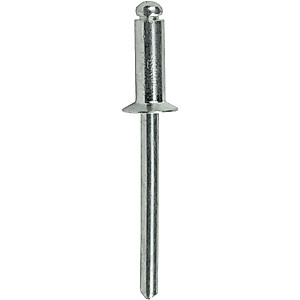 Aluminum Pop Rivets 1/8" x 3/8" Flat Countersunk Head Blind 4-6 Qty 100 D&J