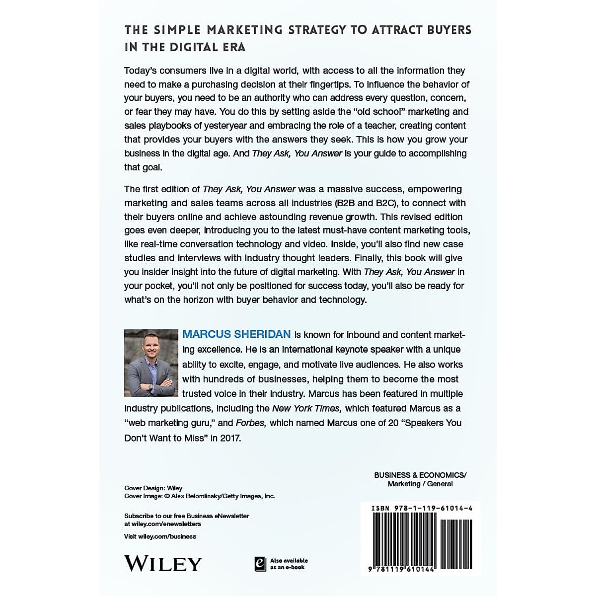 They Ask, You Answer: A Revolutionary Approach to Inbound Sales, Content Marketing, and Today's Digital Consumer