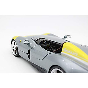 Bburago Ferrari Monza SP1 1/18 Diecast Model Car 16013 Silver