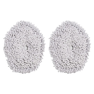 GLOGLOW Vacuum Cleaner Mop Pads, 2 Pcs Sweeper Mop Cloth for Dreame W10 W10 PRO Replacement Mop Pads Bracke