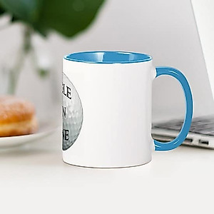 CafePress HOLE IN ONE! Golf Mug Ceramic Coffee Mug, Tea Cup 11 oz