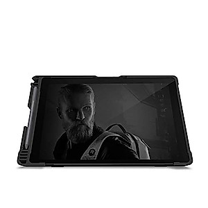STM Dux Shell for Microsoft Surface Pro 4/5/6/7/7+ - Rugged and Protective case with Pen Storage - Black (stm-222-260L-01)
