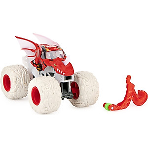 Monster Jam 2021 Spin Master 1:64 Diecast Monster Truck with Wheelie Bar: Air Elementals Trucks Dragonoid