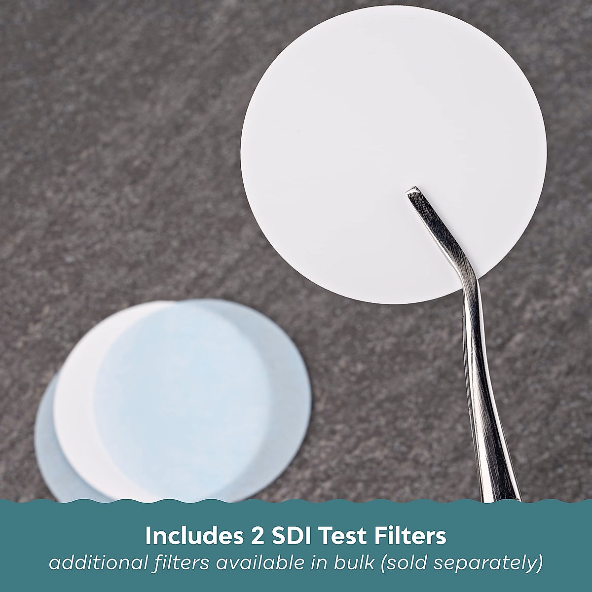 Applied Membranes Silt Density Index Test Kit, SDI Tester in Portable Carrying Case for Onsite Water Testing, Includes 2 SDI Test Filters