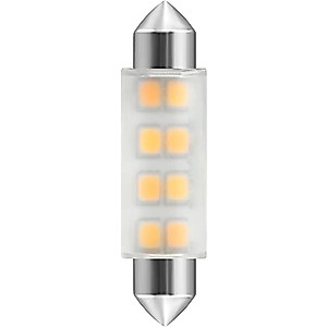 Emery Allen EA-Fest-1.0W-309F RoHS Compliant Dimmable Festoon Base LED Light Bulb, AOLP Lighting Award, 12V-1Watt (5W Equivalent) 100 Lumens, 3000K, 1 Pcs