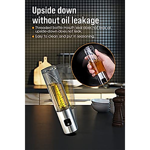 MISSOLO Oil Sprayer for Cooking, 100ml Glass Olive Oil Sprayer Mister, Oil Spray Bottle, Kitchen Gadgets Accessories, Oil Sprayer for Air Fryer, Cooking, Barbecue, Salad, Baking