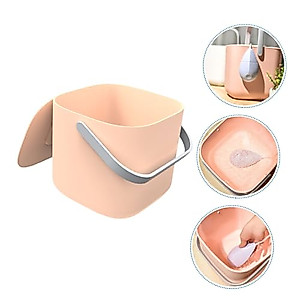 CANIGHT 1pc Sonic Cleaner Tiny Washing Machine Power Tools Fruit Cleaning Device Mini Portable Washer Mini Washer for Clothes Portable Laundry Machine Power Washer Plastic Pink