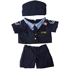 20162-Air Force Uniform Clothes for 14" - 18" Stuffed Animals