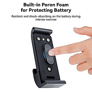 TELESIN G2 Battery Cover + Small Carry Case for GoPro Hero 11 Hero 10 Hero 9 Black, Water Snow Resistant Battery Door and Mini Protective Case Protector Kit Accessories for Go Pro 11 10 9 Camera