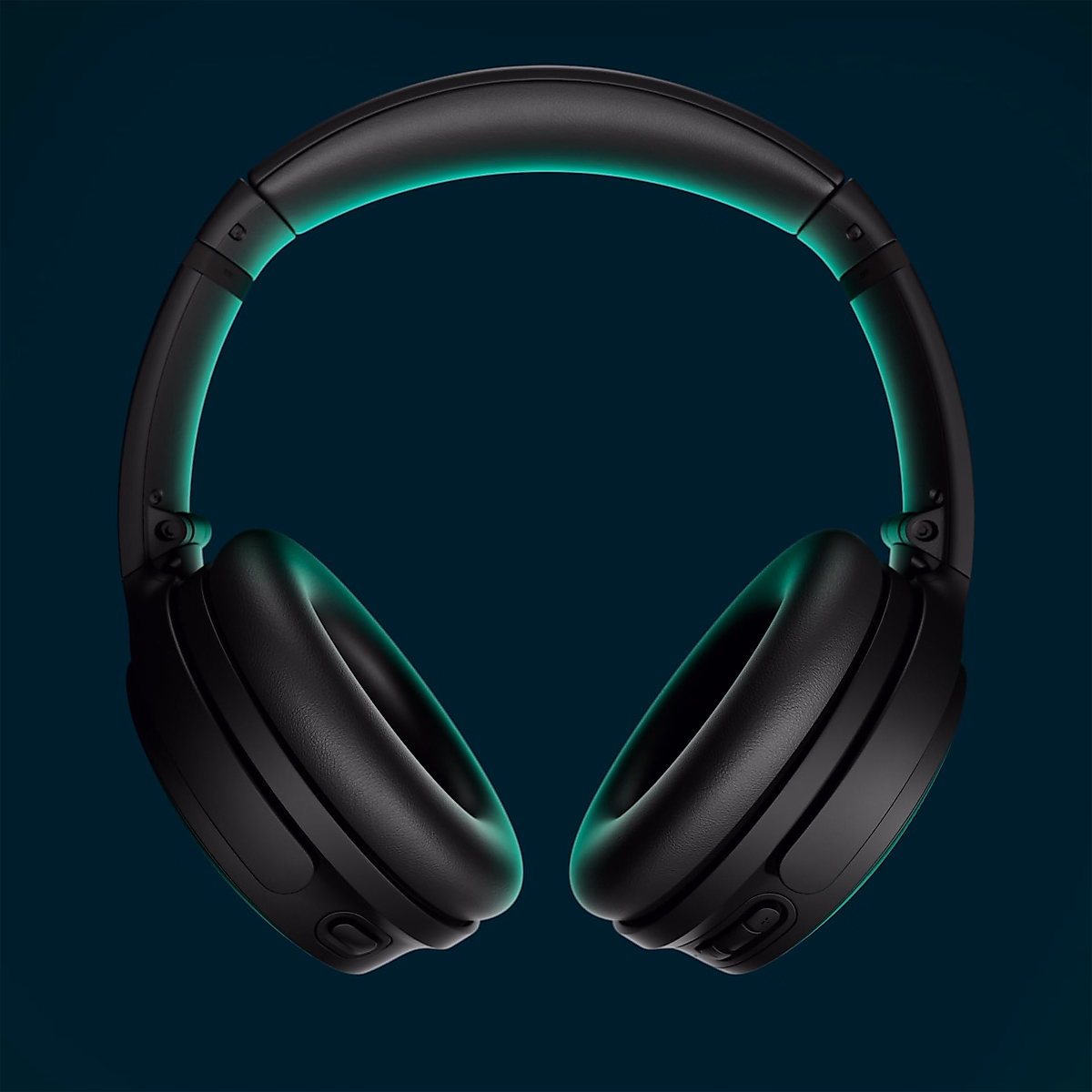 Bose QuietComfort Wireless Noise Cancelling Headphones, Bluetooth Over Ear Headphones with Up To 24 Hours of Battery Life, Black