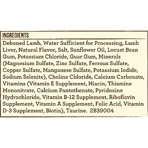 Merrick Limited Ingredient Diet Grain Free Wet Dog Food Real Lamb Recipe - 12.7 Ounce (Pack of 12)