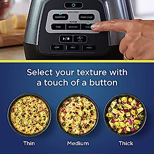 Oster Blender for Shakes, Smoothies and Salsas, 48 oz. Dishwasher-safe Glass Jar, 24-oz. Sports Bottle, 3 manual speeds and Pulse, Grey