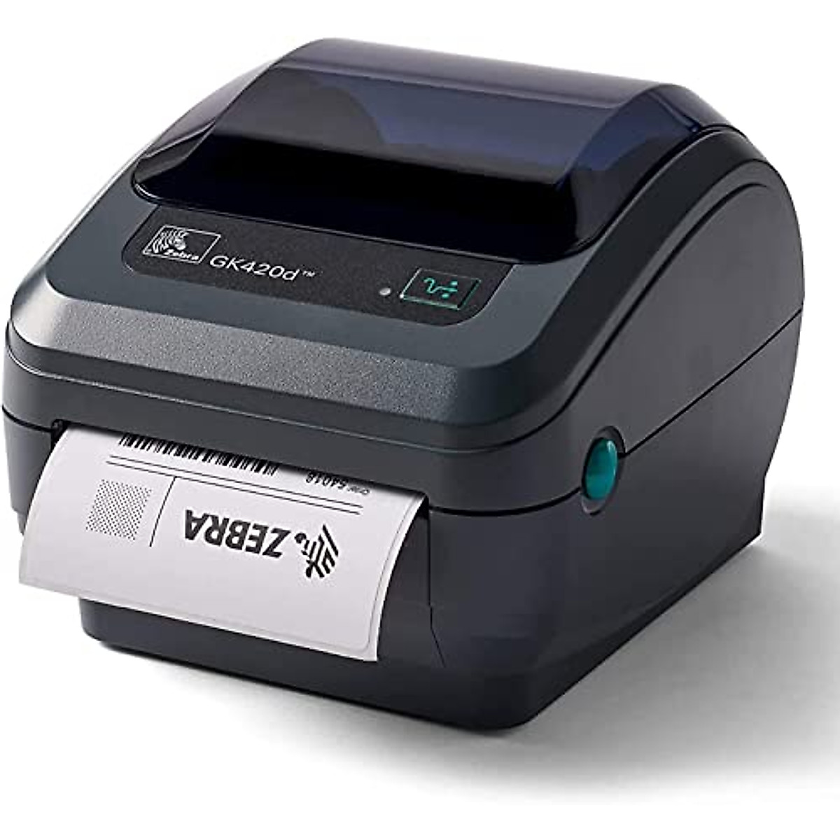 ZEBRA GK420D Direct Thermal Only Desktop Printer - USB and Ethernet Connectivity, 203 dpi, 8 IPS, 4.09" Max Print Width, Monochrome Barcode Label - GK42-202210-000, JTTANDS