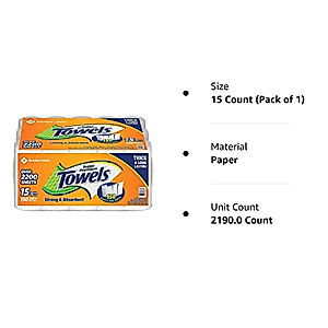 Member's Mark Super Premium 2-Ply Paper Towels (15 Rolls, 146 Sheets per Roll) (15 Rolls)