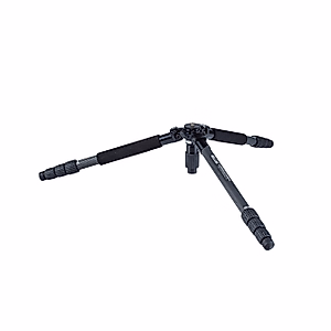 SLIK Pro 824 CF 4-Section Carbon Fiber Tripod - Black