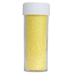 Weddings Parties and Gift Yellow Sparkly Glitter Crafts DIY Party Wedding Decorations Projects Sale vngift11411