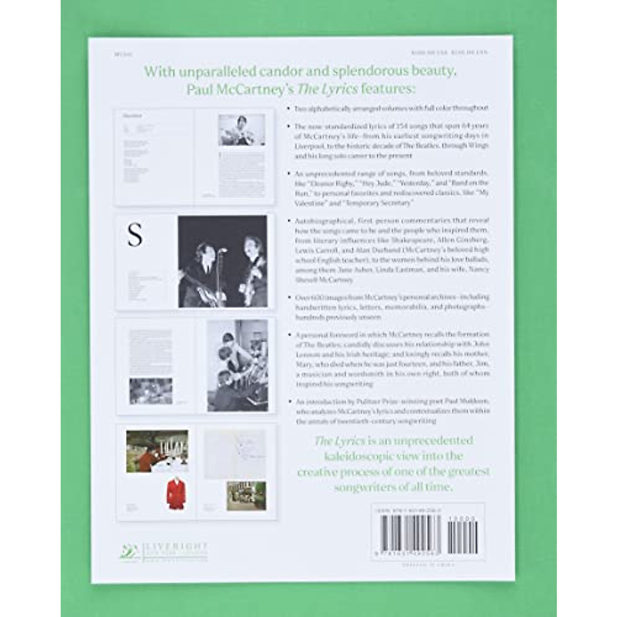 The Lyrics: 1956 to the Present