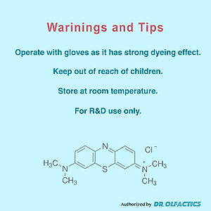 Methylene Blue USP Grade 1.0% Solution 50 mL (1.69 fl oz) High Purity with Aseptic Filling Techniques (Premium Dropper) 3rd Party Tested.