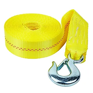 Fulton WS20HD0600 Heavy Duty Trailer Winch Strap with Hook 2" x 20'