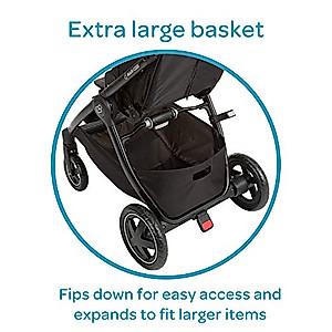 Maxi-Cosi Adorra Modular Stroller, Nomad Black