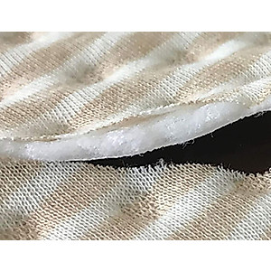 39"X47" Washable Waterproof Urine Pads Incontinence Bed Diaper Changing Mat Mattress Sheet Protector, Absorbency Hosptial Pee Pads Quilt Underpad Sheet for Baby Adults, Beige