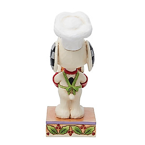 Enesco Jim Shore Peanuts Snoopy with Gingerbread House Figurine