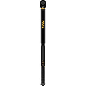 LEXIVON 1/2-Inch Drive Click Torque Wrench 25-250 Ft-Lb/33.9-338.9 Nm (LX-184)