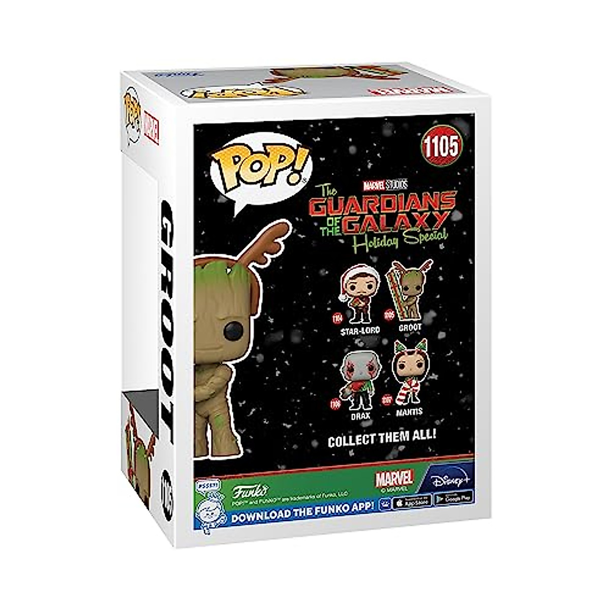 Funko Pop! Marvel Holiday: Guardians of The Galaxy - Groot