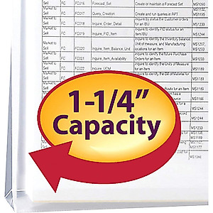 Smead Poly Envelope, 1 1/4 Inch Expansion, String-Tie Closure, Side Load, Letter Size, Clear, 5 per Pack (89521)