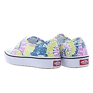Vans ComfyCush Authentic (Tie-Dye) Orchid/True White Men's 8.5, Women's 10 Medium