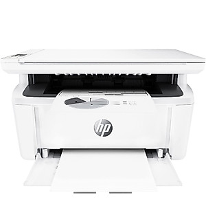 HP (Renewed) Laserjet Pro MFP M29W All-in-One Wireless Monochrome Laser Printer, White - Print Scan Copy - 1.0" Icon LCD Display, 19 ppm, 600 x 600 dpi, 8.5 x 11.69, Hi-Speed USB