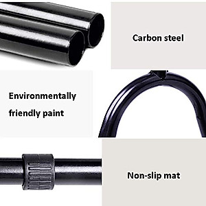 SH-CHEN Drying Rack Floor Metal Indoor and Outdoor Balcony Drying Rack Single Pole Type Hanging Clothes Rack