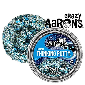 Crazy Aaron's Putty Mini Tins Bounce Bot, Skate Away & Take-A-Taco Gift Set Bundle - 3 Pack (13.3g each)