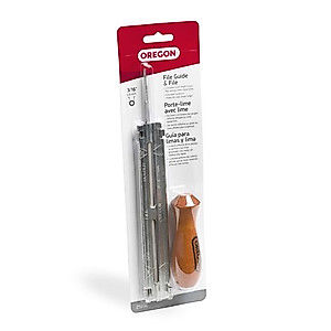 Oregon 25896 3/16 inch Chainsaw File Guide with File,Grey