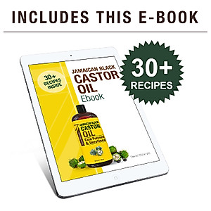 Seven Minerals, Pure Jamaican Black Castor Oil - Big 32 fl oz Bottle - Unrefined & Hexane Free - for Hair Growth, Thicker Eyelashes & Eyebrows, Dry Skin, Healing, Hair Care
