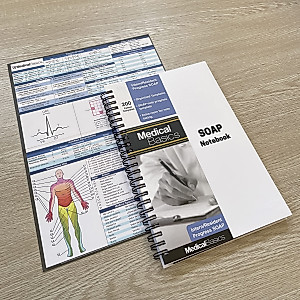 Inpatient Progress SOAP Notebook for Interns and Residents – Medical History and Physical Notebook, 200 Patient Templates for Inpatient Rounds