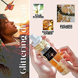 AQUA BLANCE Body Spray, Fragrance Mist for Women, Pack of 3, Each 3.9 Fl Oz, Total 11.7 Fl Oz, Cherry Blossoms