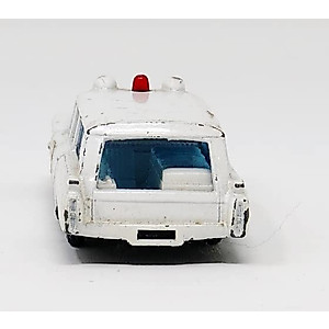 1965 Lesney White #54 Die--cast S&S Rescue Ambulance Red Domes - 69mm