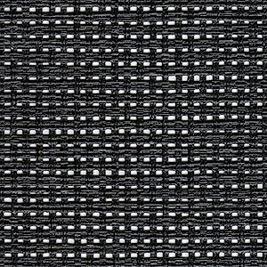 HUBERT® Wicker Shelf Liner Display Case Liner Black Vinyl - 30'L x 36" W