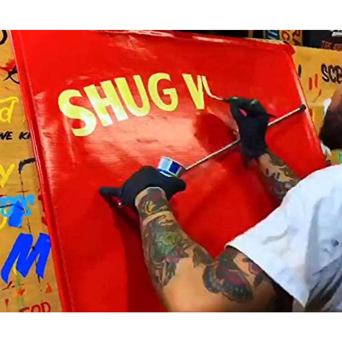 Excel Blades Aluminum Mahl Stick for Painting, Painter Hand Rest, 30 inches, Artist and Painter Tools and Accessories, 3 Sections with Rubber End Rest