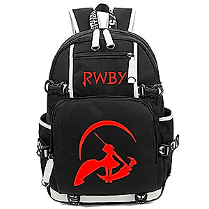 ISaikoy Anime RWBY Backpack Satchel Bookbag Daypack School Bag Shoulder Bag Style 1