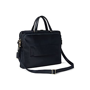 TUMI Voyageur Kendallville Brief - Briefcase Bag for Women & Men - Laptop Carrying Bag - Black & Gold Hardware